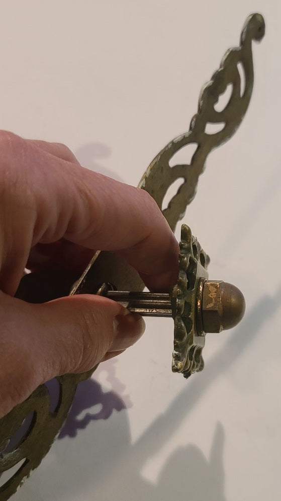 Vintage 1950s Era Ornate Lever Door Hardware – Toledo Architectural ...