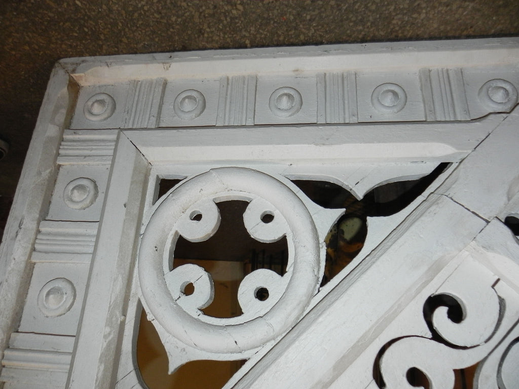 Pair of Large Antique Victorian Era Decorative Cedar Barge Boards (roo ...