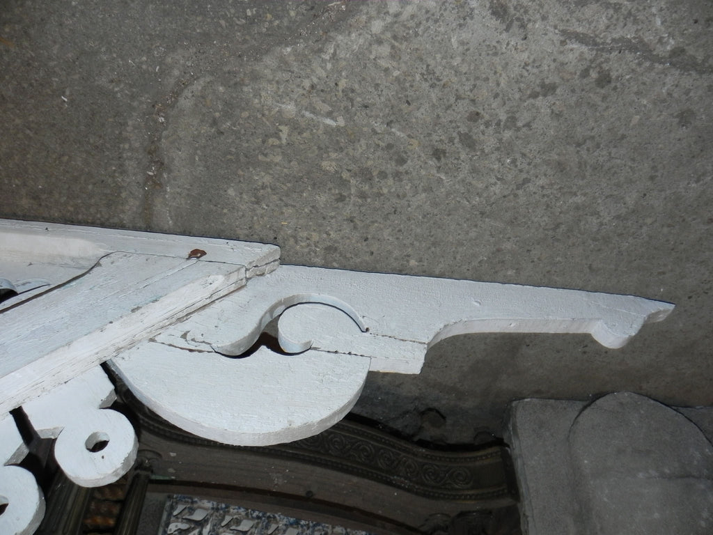 Pair of Large Antique Victorian Era Decorative Cedar Barge Boards (roo ...