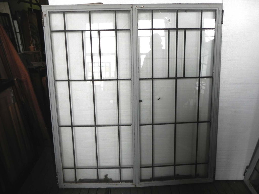 Large Vintage Arts & Crafts Styled Leaded Casement Windows – Toledo ...